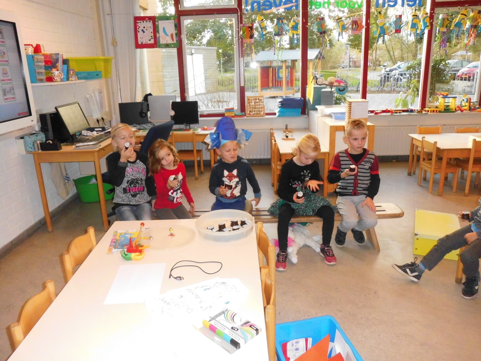 groep 1-2 Jelle Jacob trakteert! - De Ontdekkers